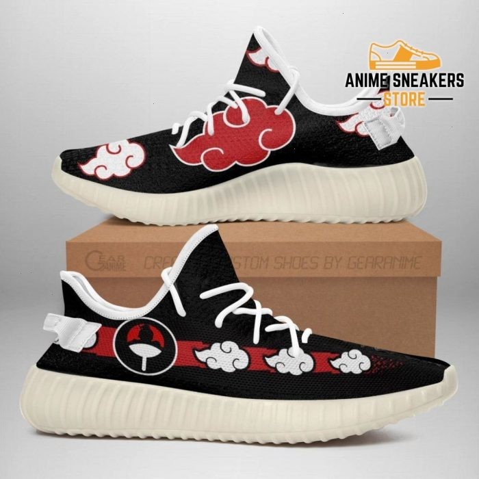 Naruto Itachi Akatsuki Cloud Yeezy Shoes - SneakerMin