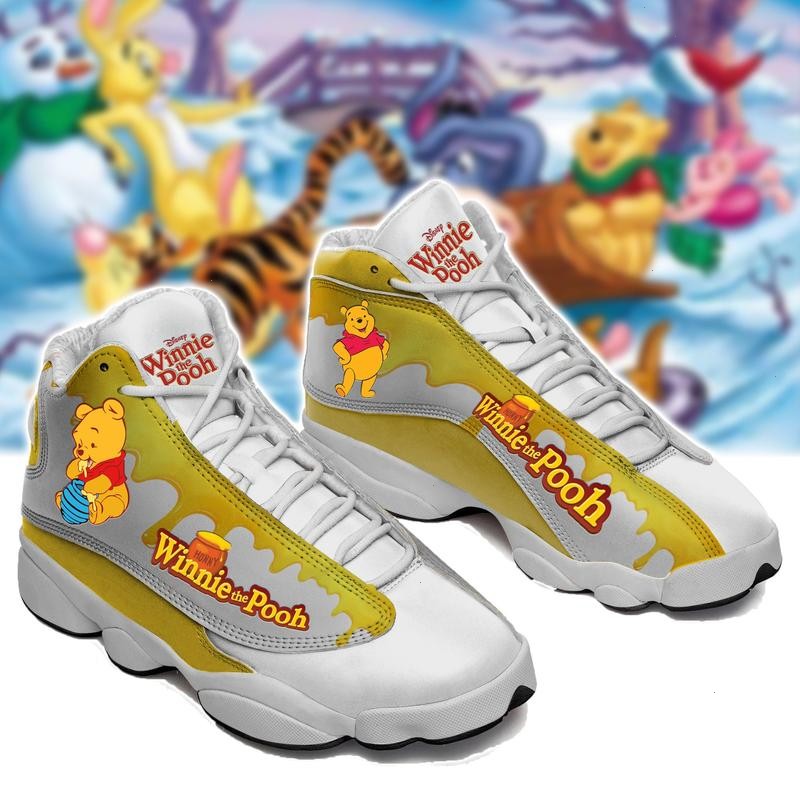 Winnie The Pooh Air Jordan 13 Sneaker - SneakerMin